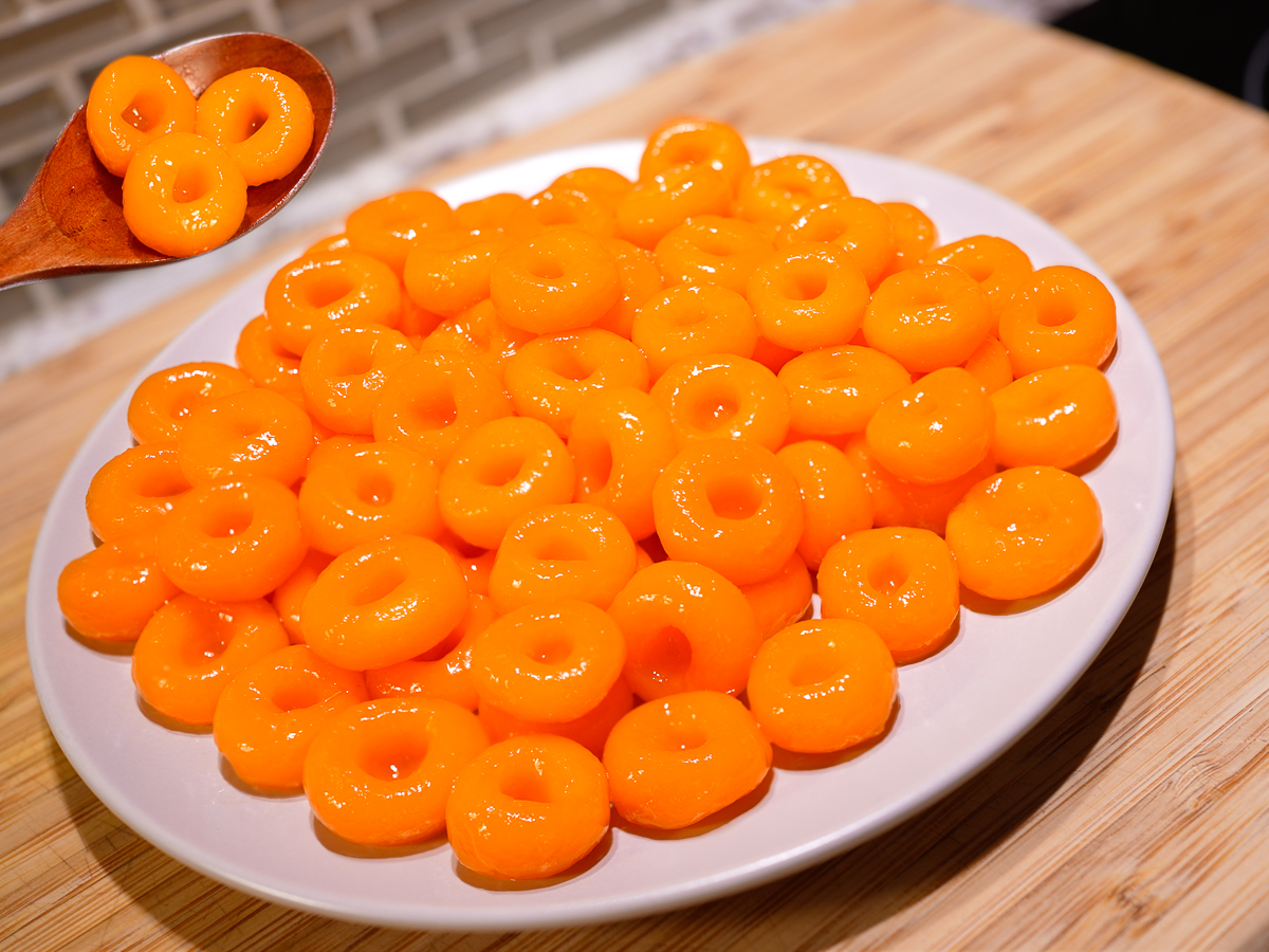 Carrot Button Noodles - LookCatchu