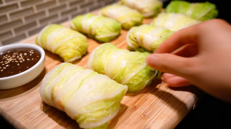 Asian Cabbage Rolls - LookCatchu